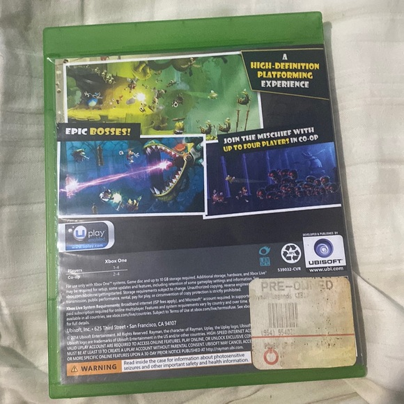 Video Games & Consoles | Xbox One Controller Rayman Legends Video Game ...
